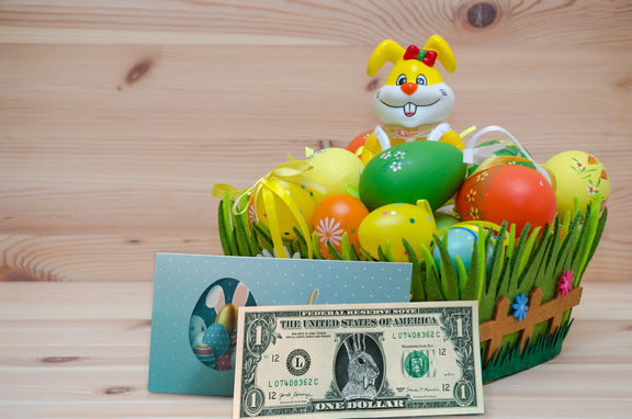 The Official Easter Bunny Dollar Bill. Real 1.0 USD. Each Bill Comes w ...
